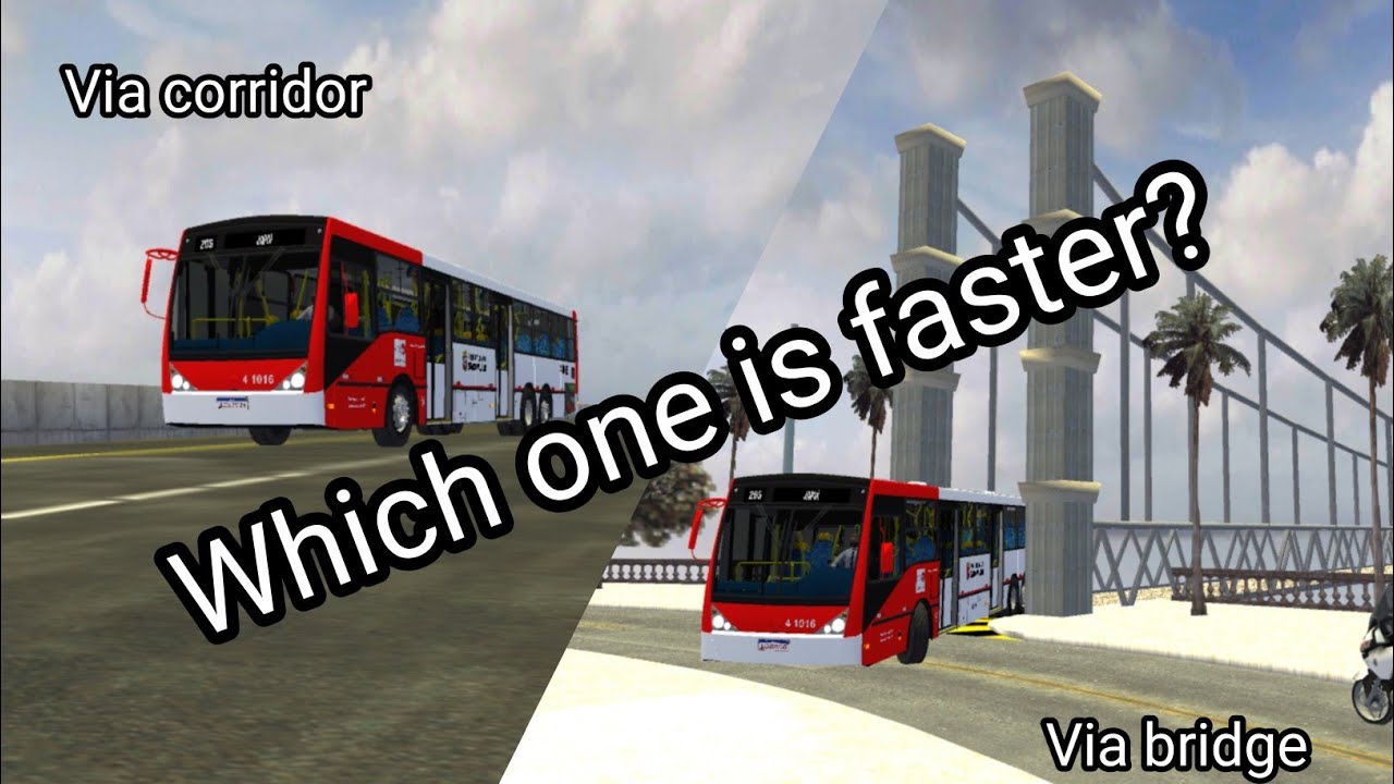 【一決雌雄】Via corridor or via bridge?Which one is faster? - YouTube