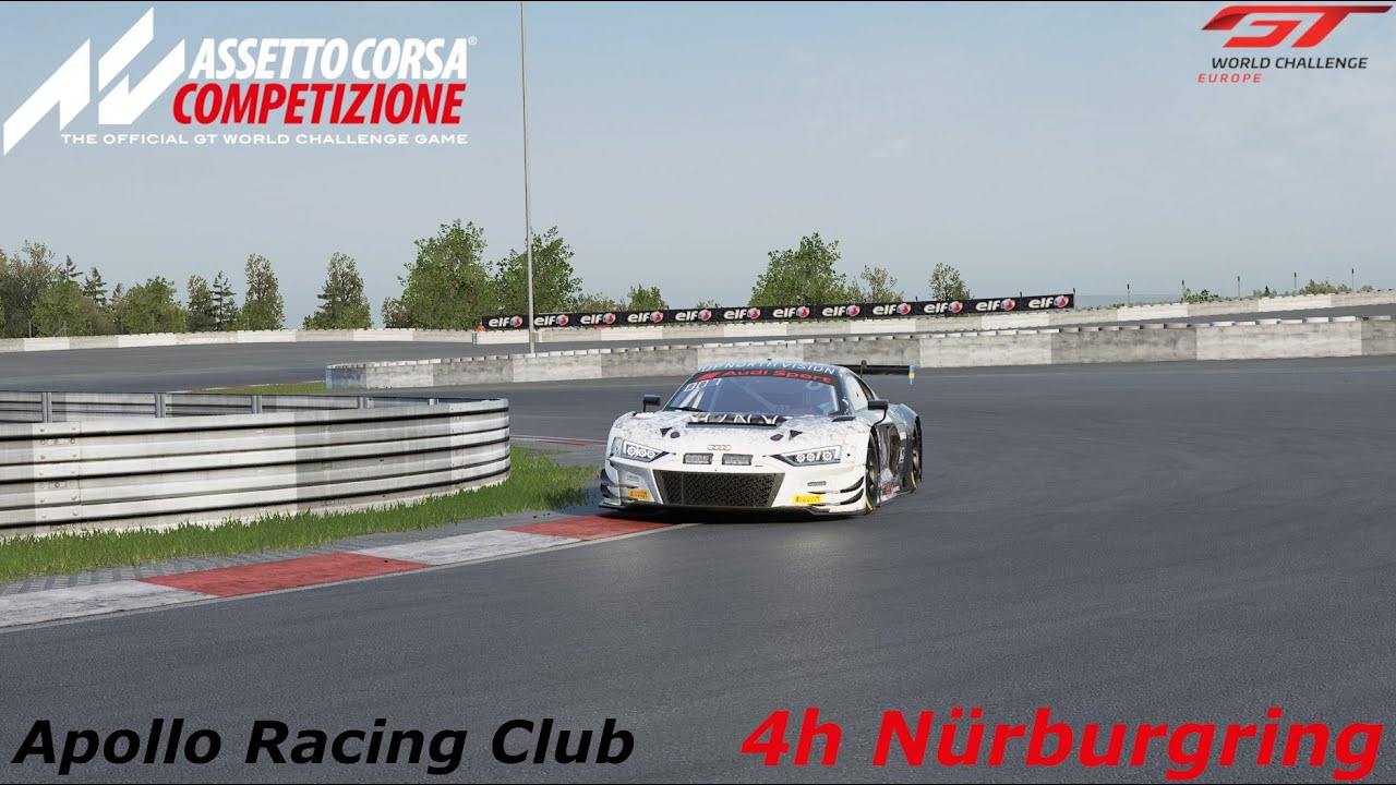 Assetto Corsa Competizione | Apollo Racing Club | 4h Nürburgring # ...