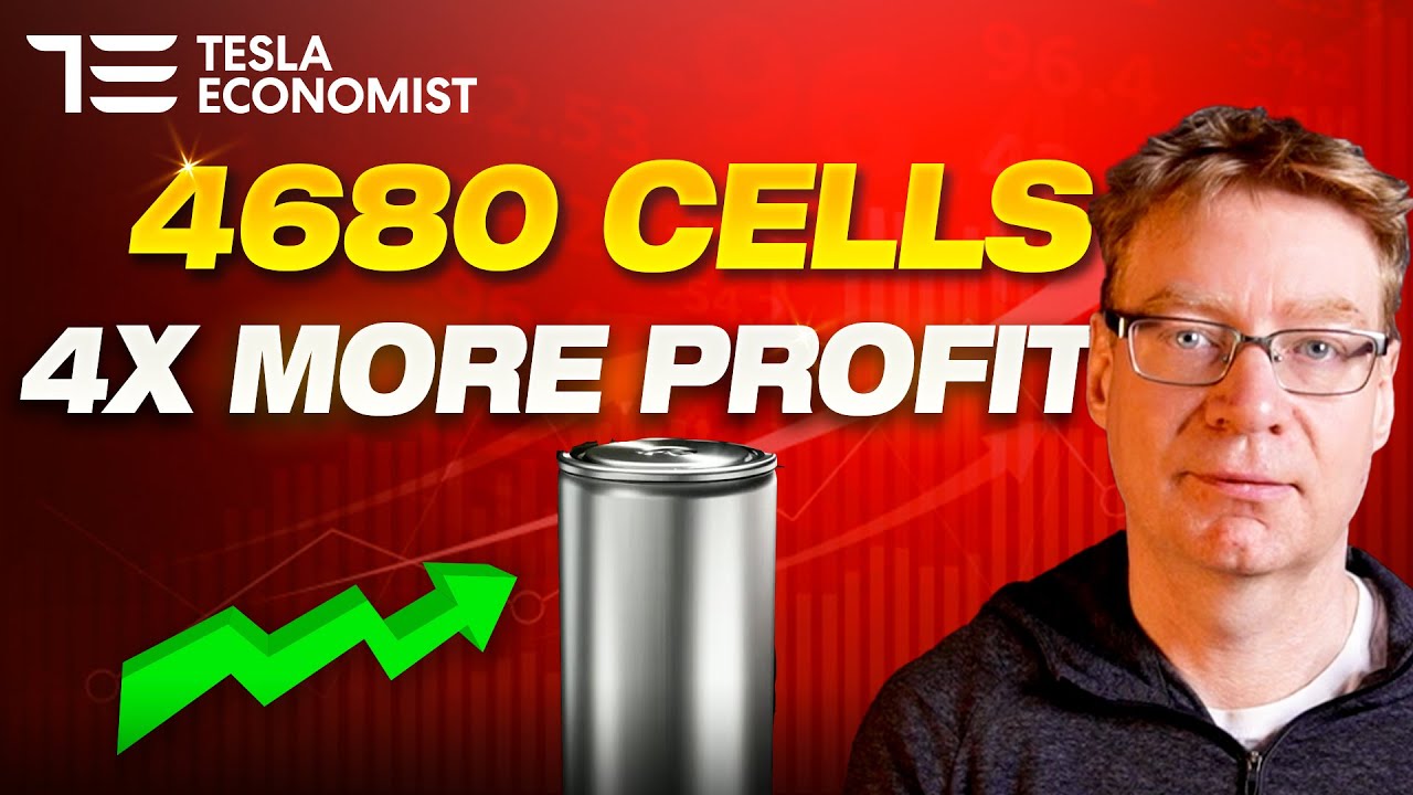 How Much More Profit is a Tesla 4680 Cell Compared to LFP? - YouTube