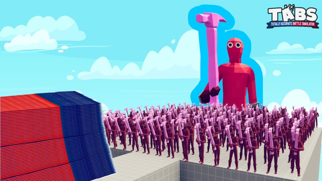 200x BIG HAMMER VS EVERY GOD - Totally Accurate Battle Simulator TABS ...