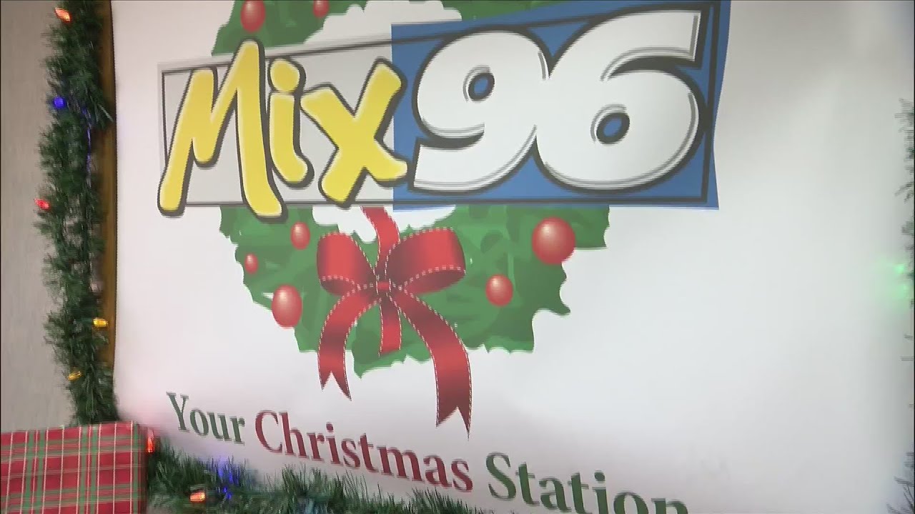 Mix 96 is beginning to sound a lot like Christmas - YouTube