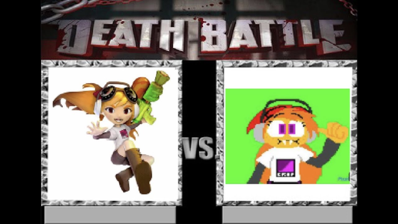 Mii Fighter Battle: Meggy (SMG4) vs Orange Guy (Chuck the Quail) - YouTube