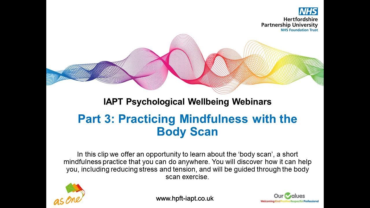 Part 3: Practicing Mindfulness with the Body Scan - YouTube