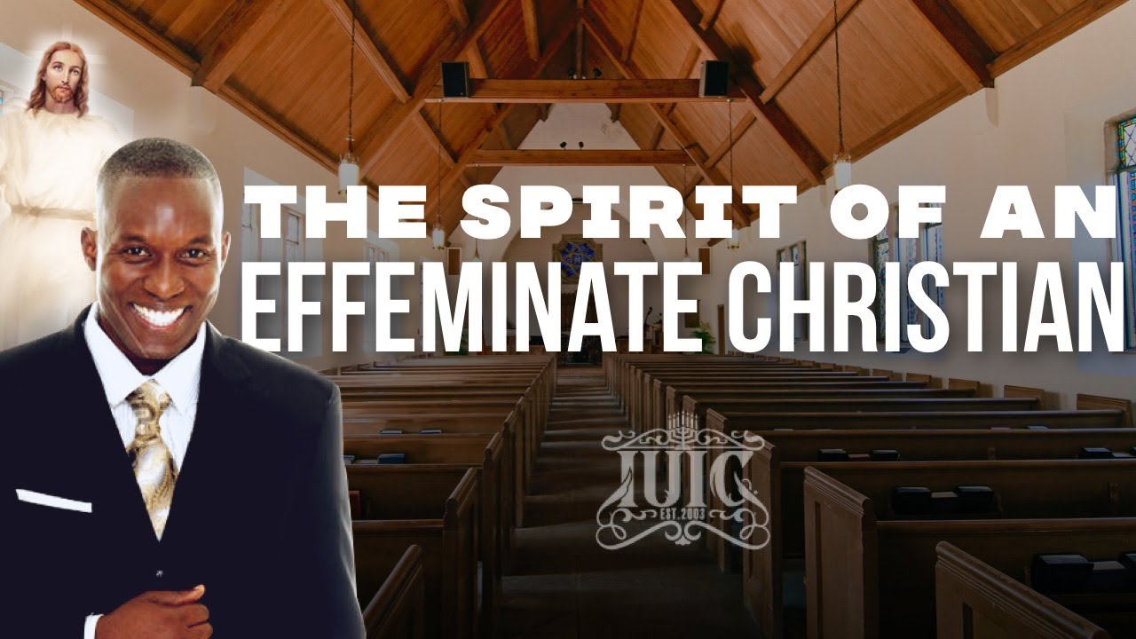 The Israelites: The Spirit of an Effeminate Christian - YouTube