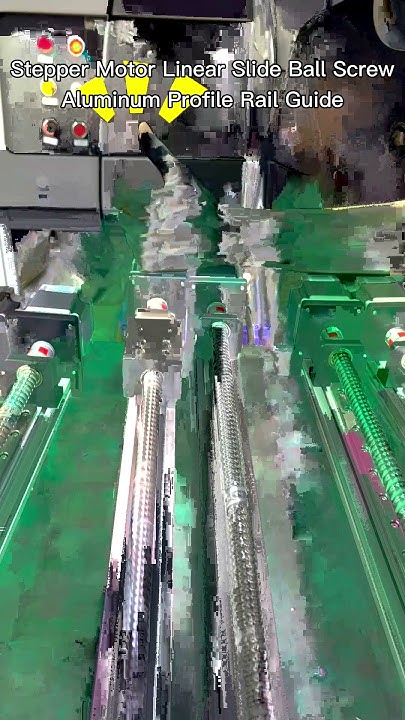 Assembly Live - Stepper Motor Linear Slide Ball Screw Aluminum Profile ...