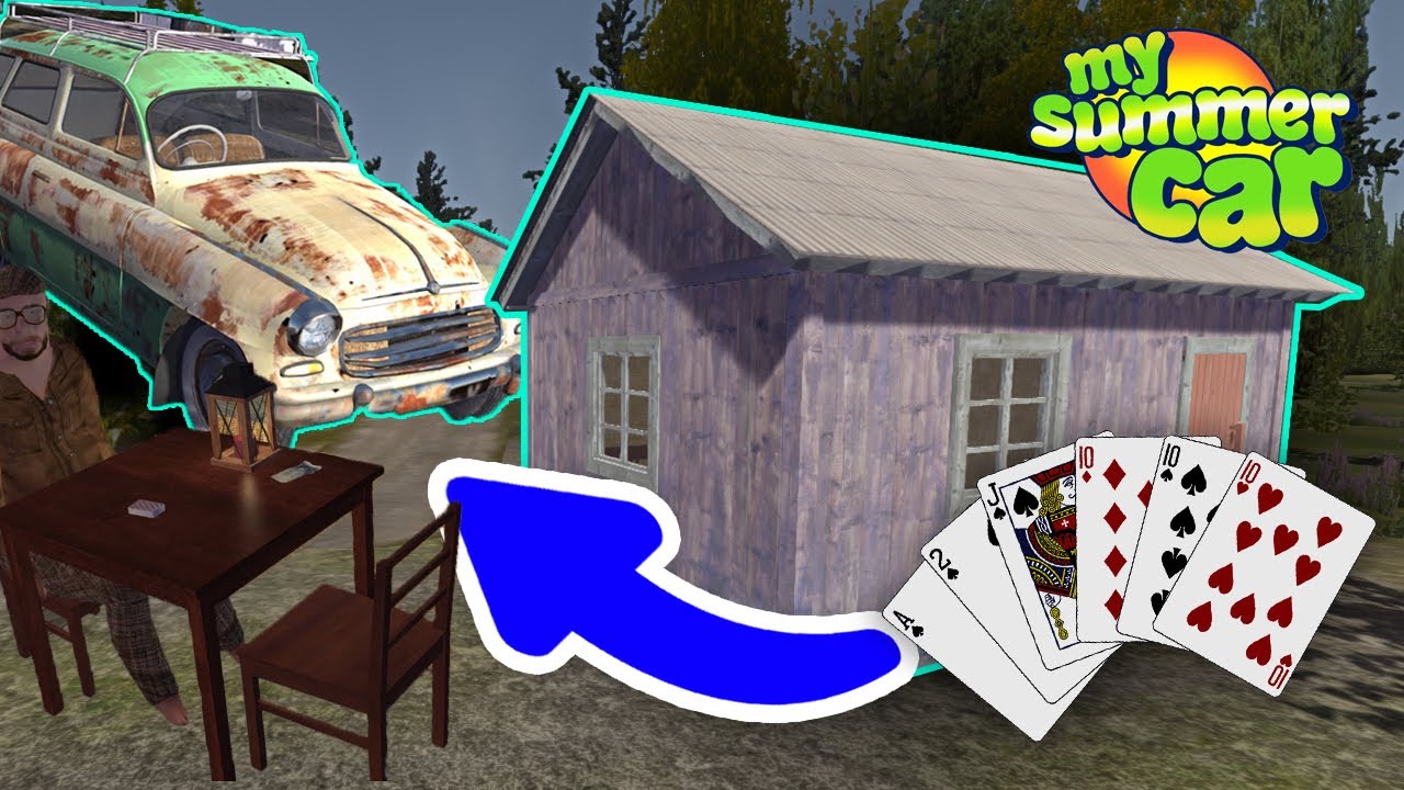 I win the house and car in blackjack | My Summer Car - YouTube