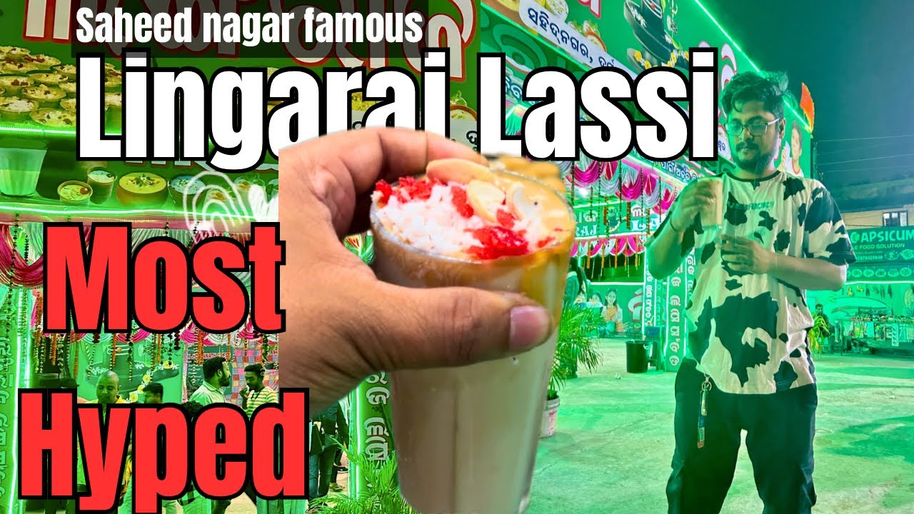 Most hyped Lingaraj Lassi | Famous lassi in Saheed Nagar #trending # ...