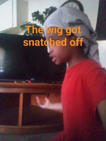 the wig got snatched - YouTube