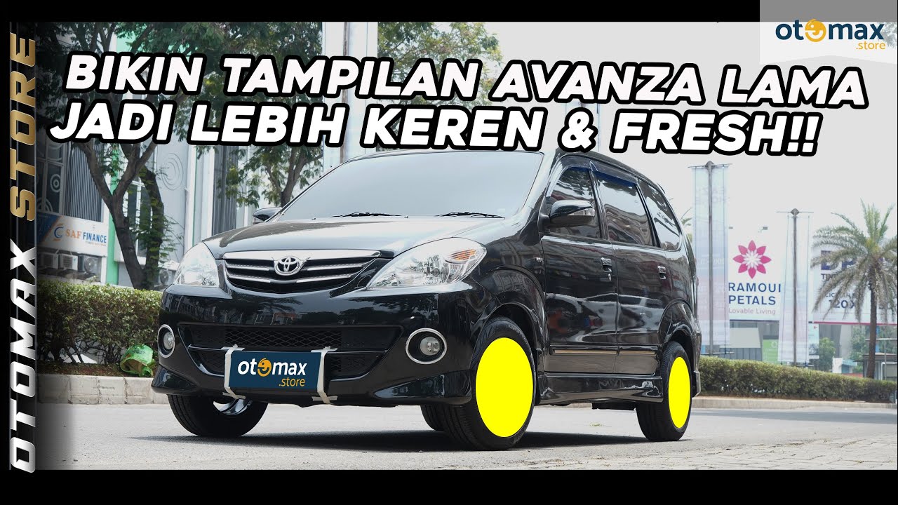 Modifikasi Toyota Avanza Lama Jadi Keren Buat Harian Pakai Velg SSW ...