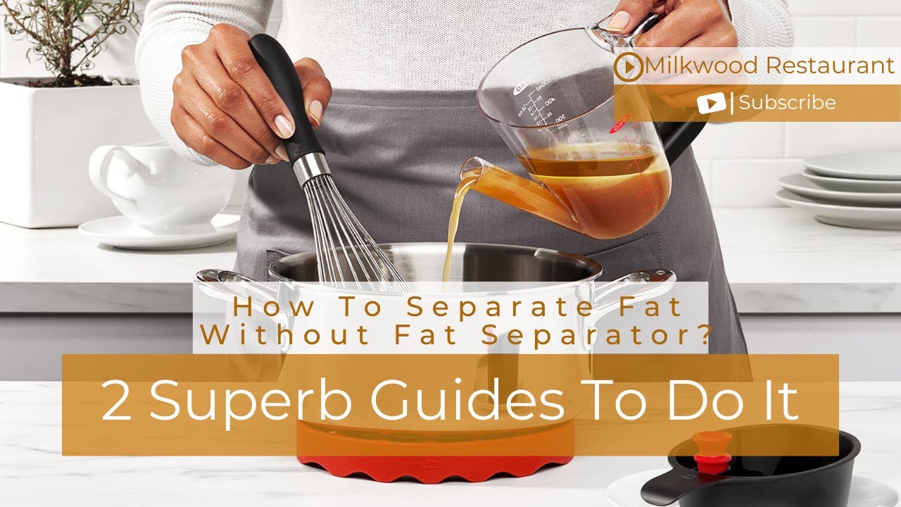 How To Separate Fat Without Fat Separator? 2 Superb Guides To Do It ...
