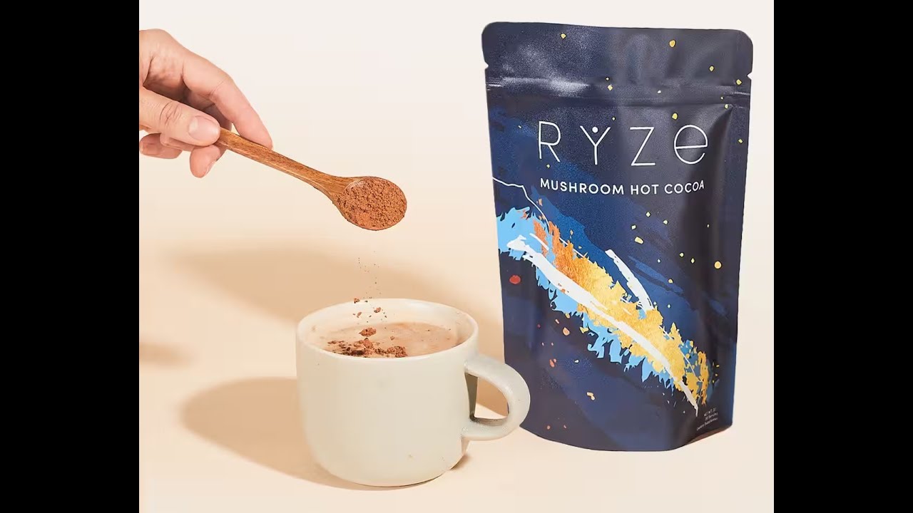 Ryze Mushroom Hot Cocoa by Ryze Superfoods Review! - YouTube