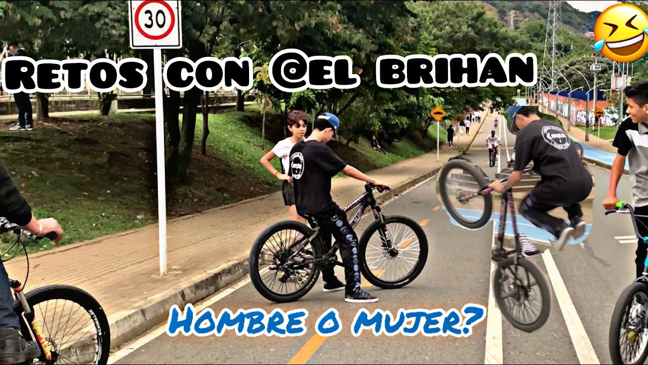 Saltos y retos brutales 🤯🔥con @El_brihan_ 😈 - YouTube
