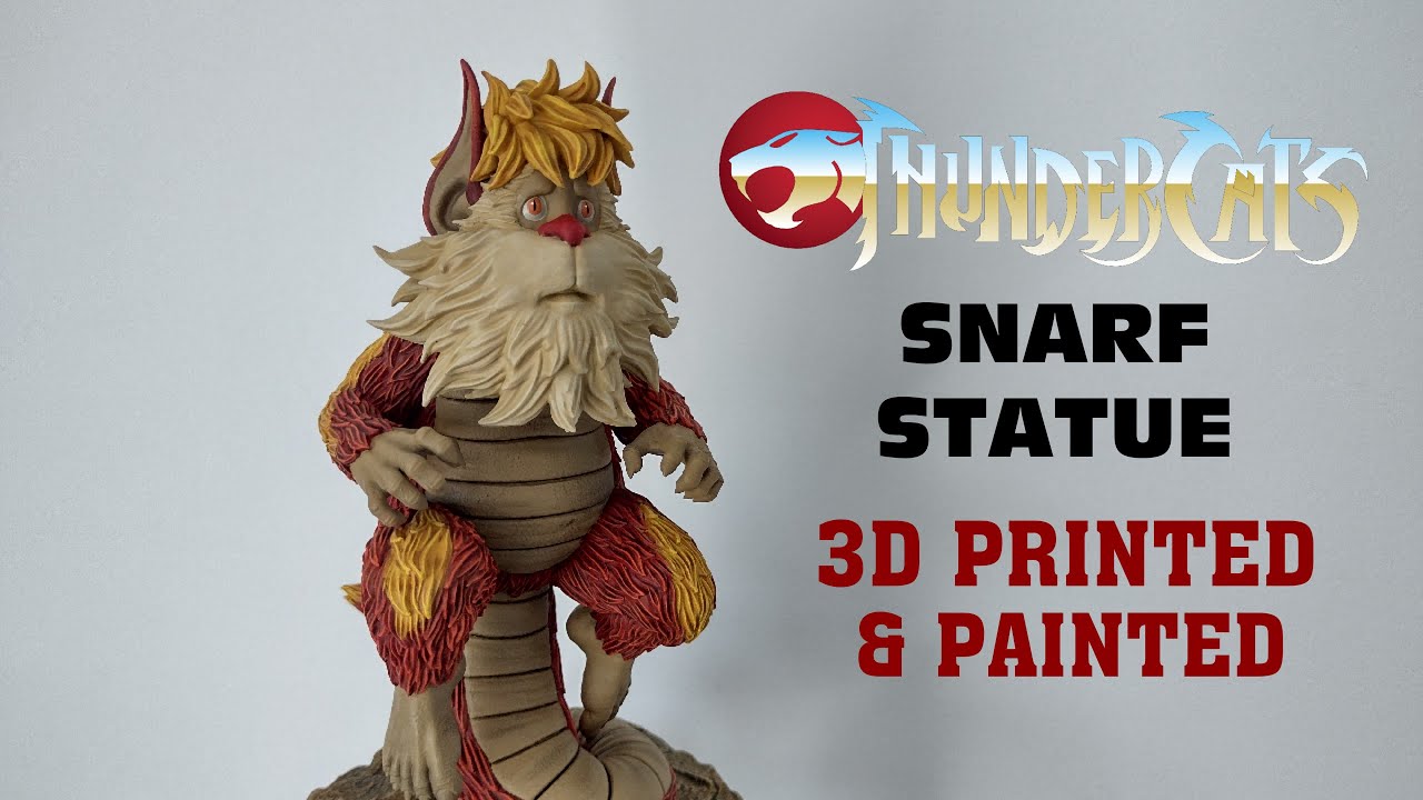 Snarf Thundercats - 3D Printing, Model building, Painting & Review ...
