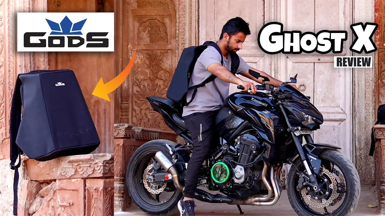 GODS GhostX backpack Unboxing + Review | Z900 Batman Edition - YouTube