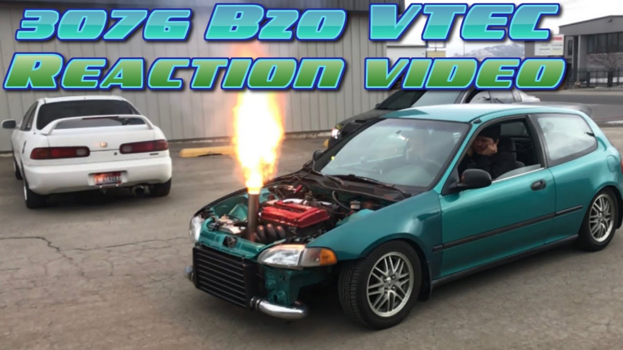 Ebay Budget Built B20 vtec Reaction Video - YouTube