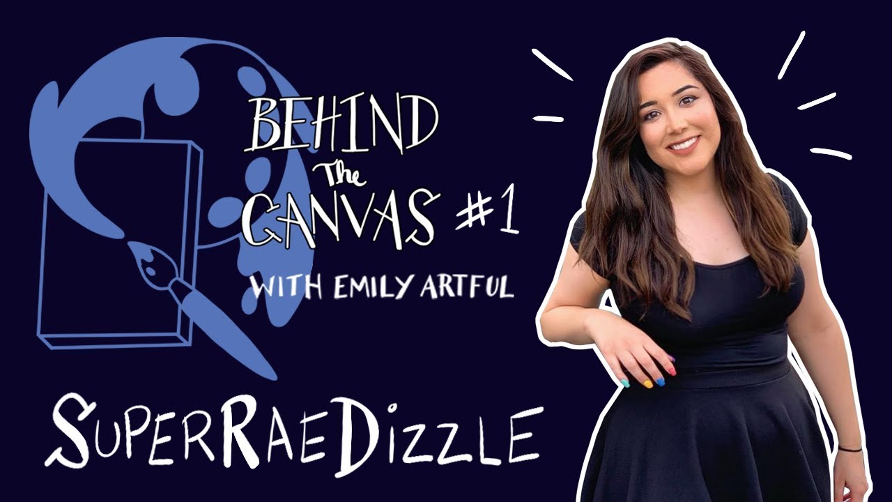 Behind The Canvas Podcast #1 feat. SuperRaeDizzle - YouTube