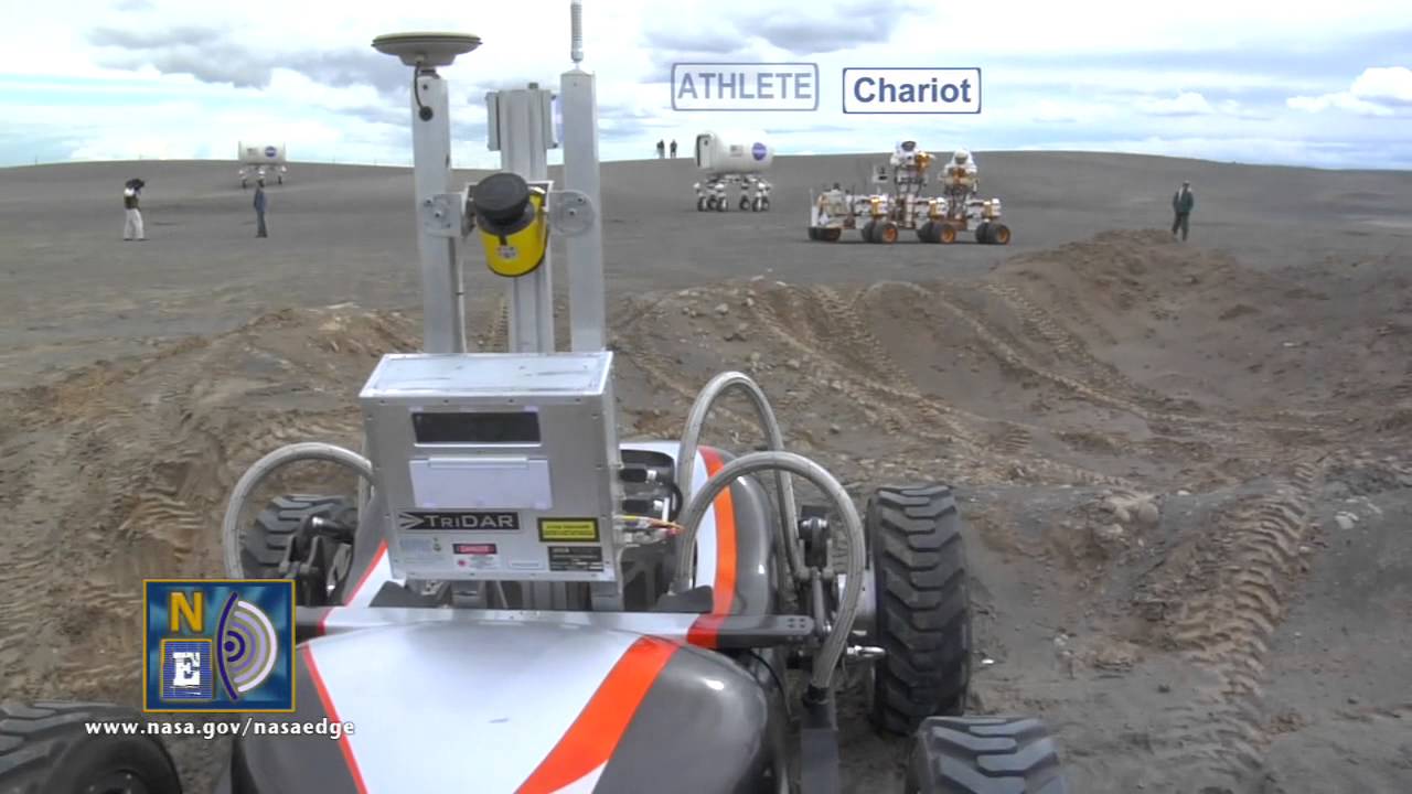 NASA's Scarab Robotic Rover - YouTube