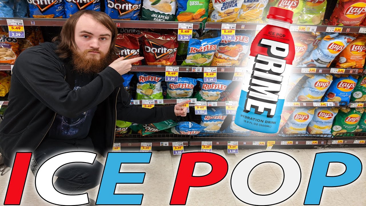 LOGAN PAUL & KSI'S PRIME ICE POP FLAVORED DRINK REVIEW - YouTube