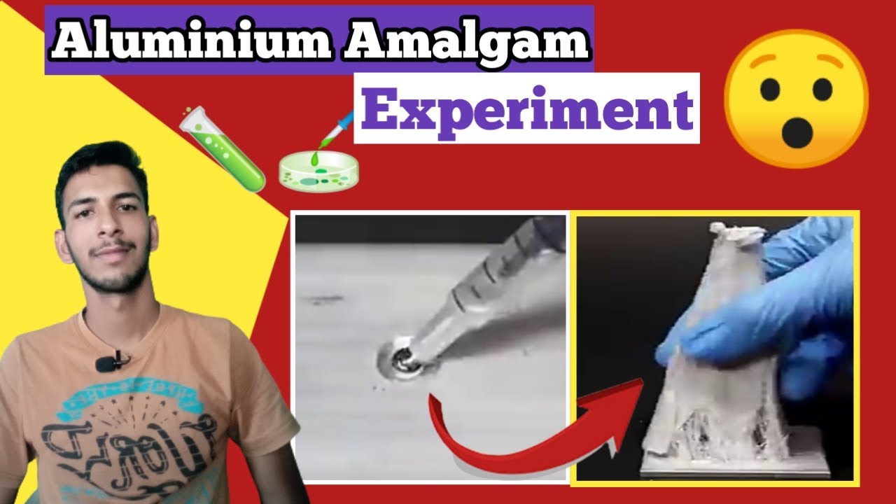 Scientific experiment 🧪🧫of aluminum amalgam || Dolat Singh|| - YouTube