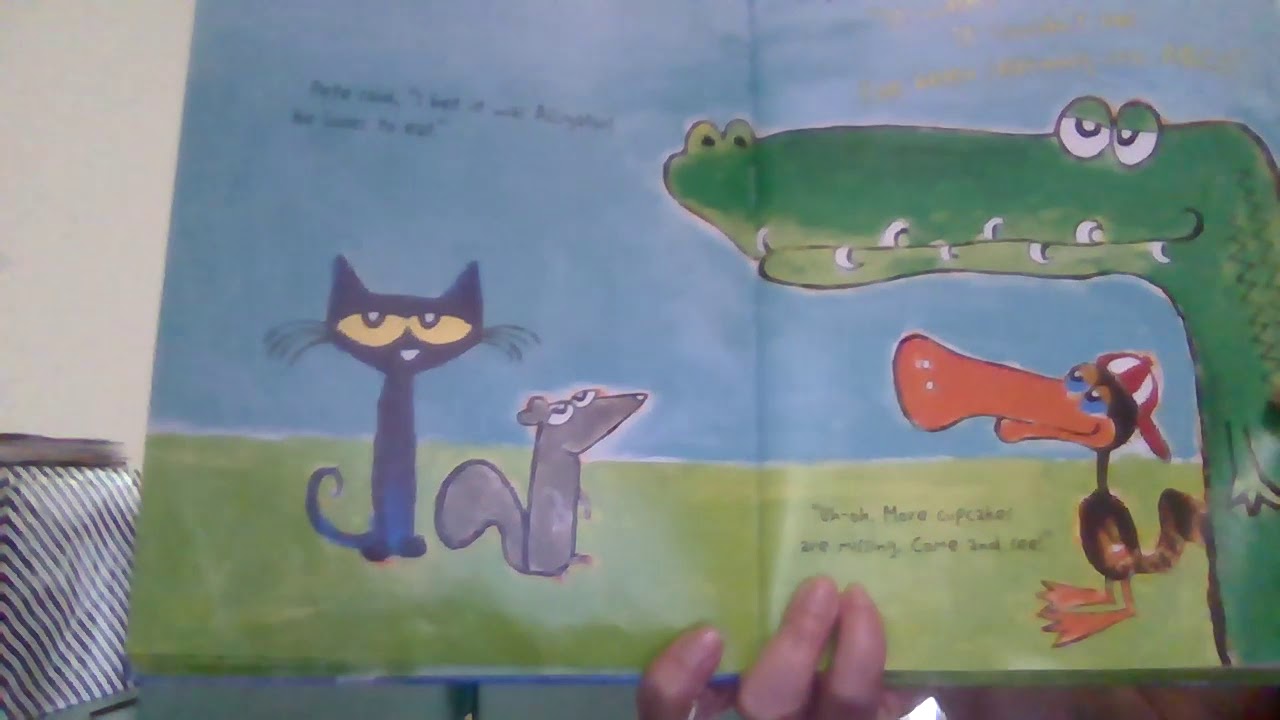 Pete the cat and the missing cupcakes - YouTube