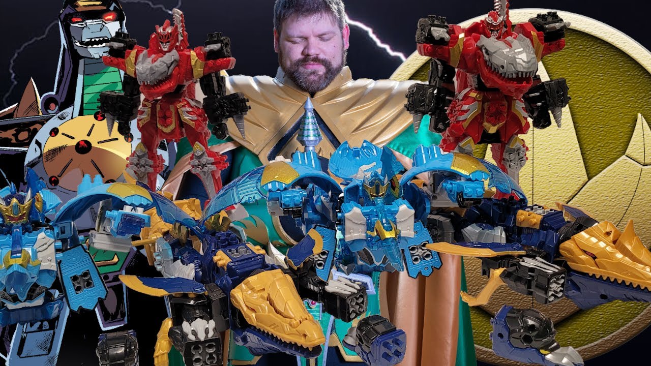 Power Rangers Mosa Razor and Petra Freeze zord Review - YouTube