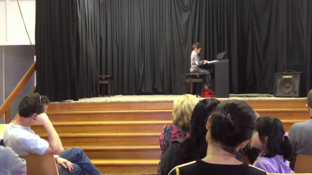 Aaron Valdy - "Blue Bandit and Sailor Stomp" at AMS Piano Eisteddfod ...