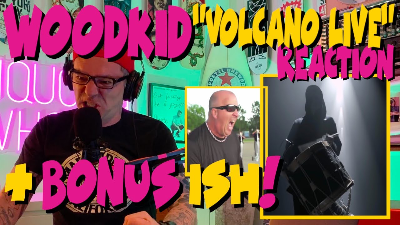 WOODKID "Volcano LIVE" #reaction | Plus: GOD'S HORNLINE drops the ...