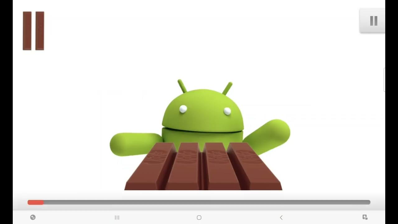 Android kitkat challenge gameplay Android 13 - YouTube