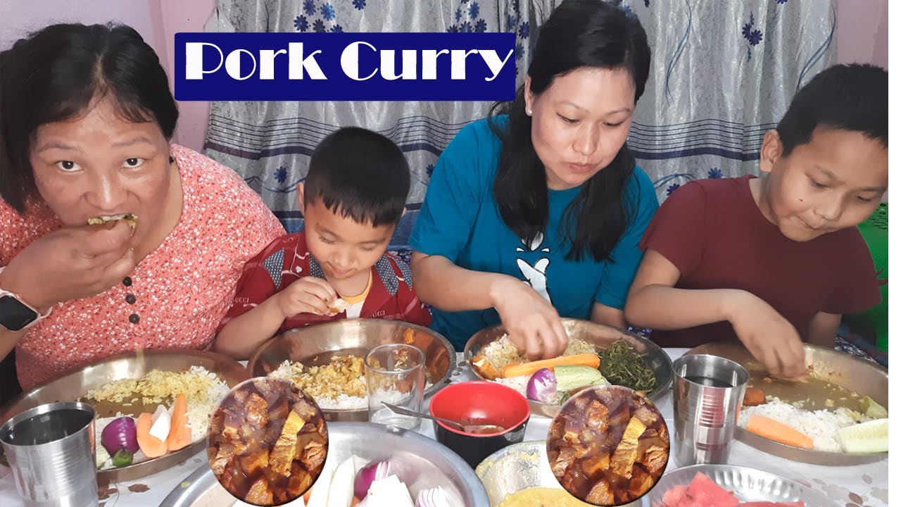 Pork Curry Recipe 🔥|Pork Recipe Nepali Style| How to make Pork Curry ...