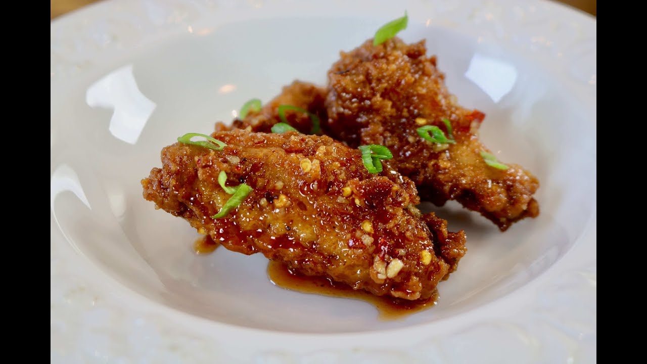 Thai Sticky Wings Recipe - YouTube