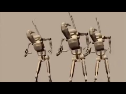 Droids Dance To Fake Out - YouTube