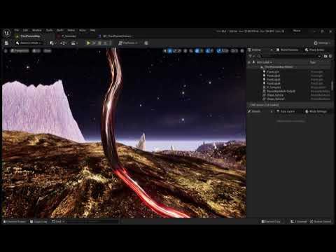 Learning Unreal Engine (Clips) - Niagara Tentacles With Distance Field Collision - YouTube