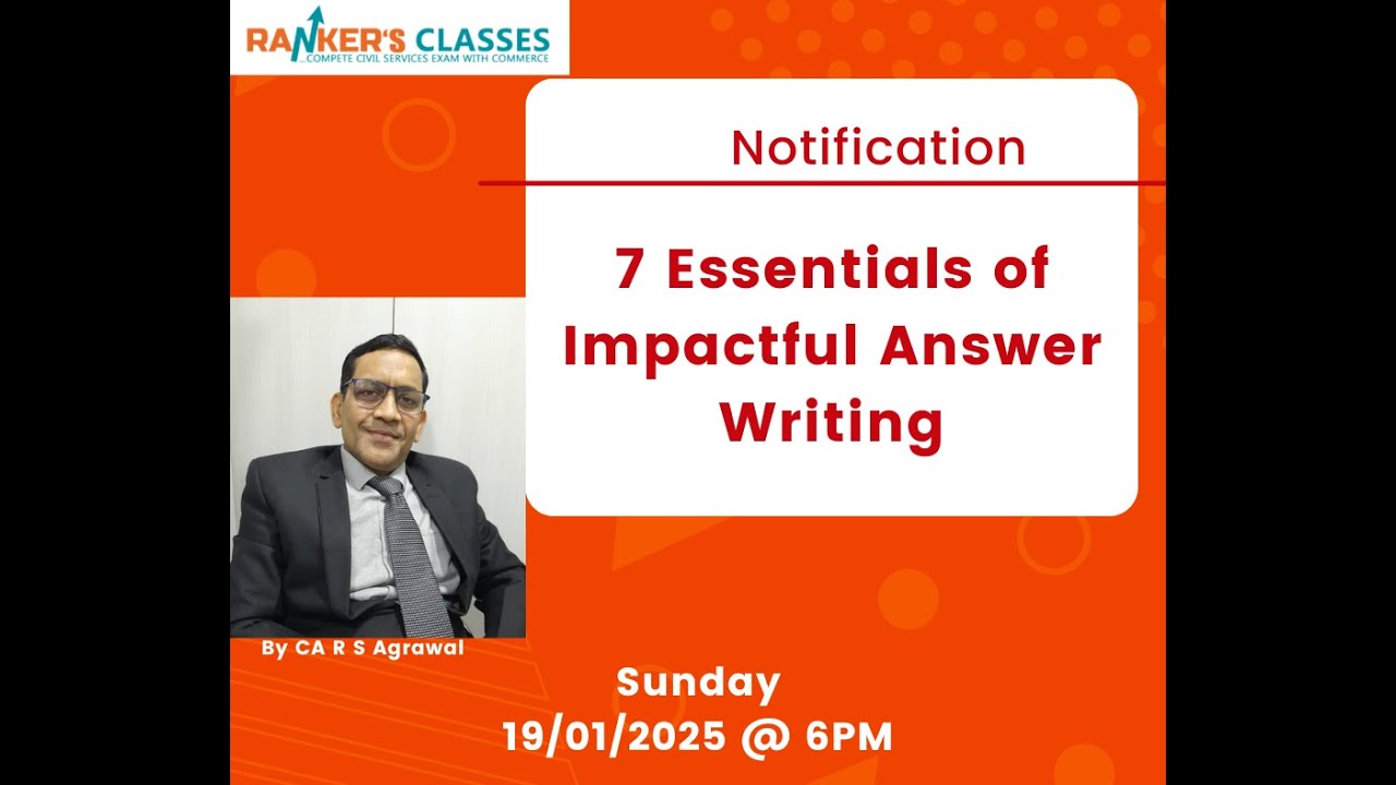 7 Essentials of impactful answer writing - YouTube