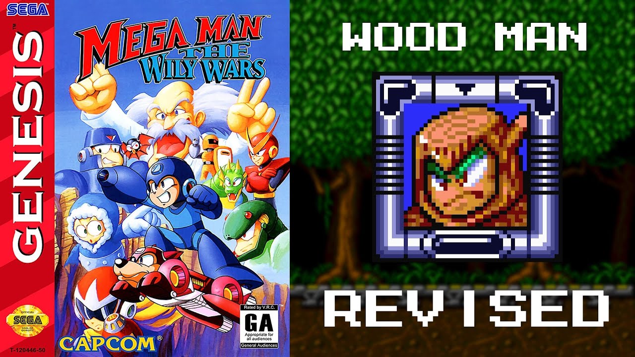 Mega Man: The Wily Wars - Wood Man (Revised) - YouTube