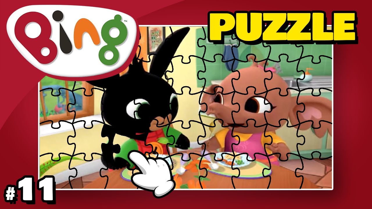 Bing Puzzle #11 "Dinner Time With Sula" | Miss RedPanda Puzzle For Kids ...