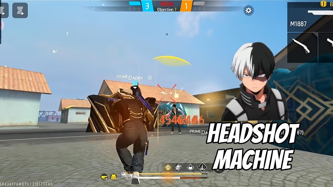 HEADSHOT MACHINE 👺 free fire 🔥 headshot - YouTube