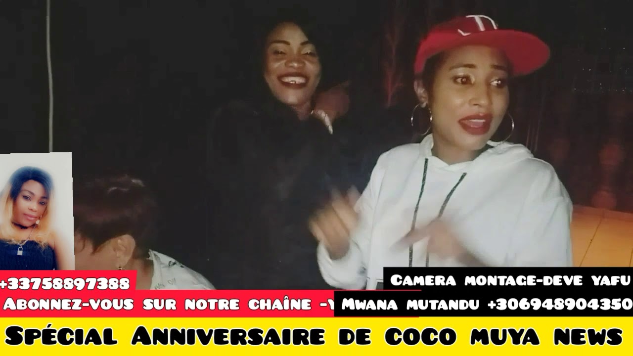 EZA KOYINDA Bana poto babobani na anniversaire ya coco muya - YouTube