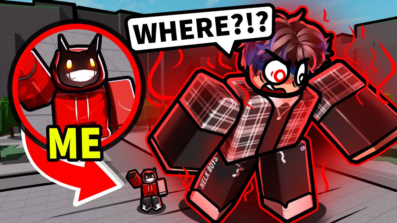 I Used TINY BODY MORPH To TROLL PLAYERS In ROBLOX The Strongest ...