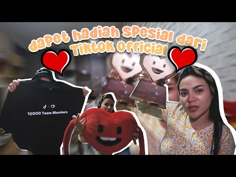 DAPET HADIAH SPESIAL DARI TIKTOK OFFICIAL