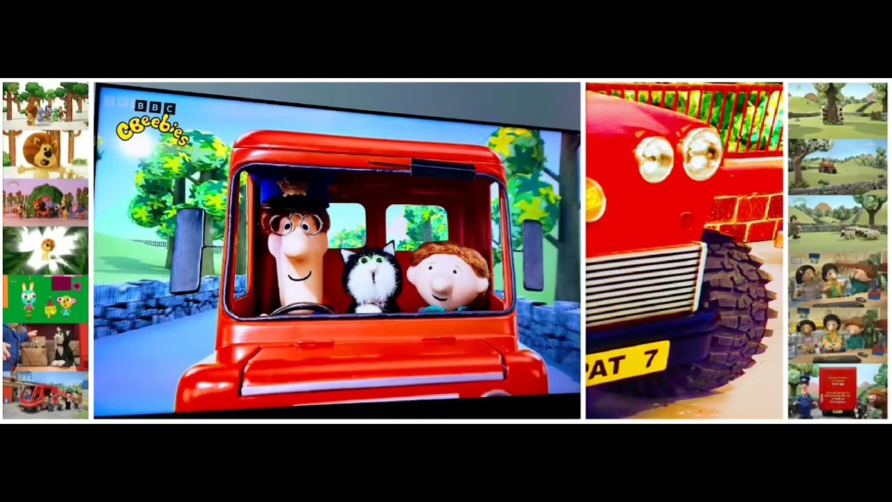CBEEBIES GET SET GO POSTMAN PAT SDS SERIES 3 EPISODE 10 PAINTING SHEEP ...