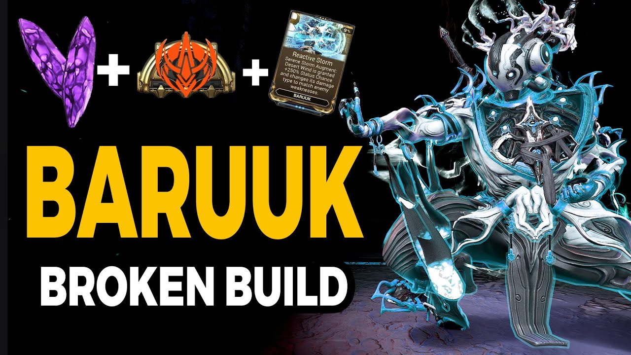 Broken Baruuk Build | Whispers in the Walls | Violet Archon Shard ...