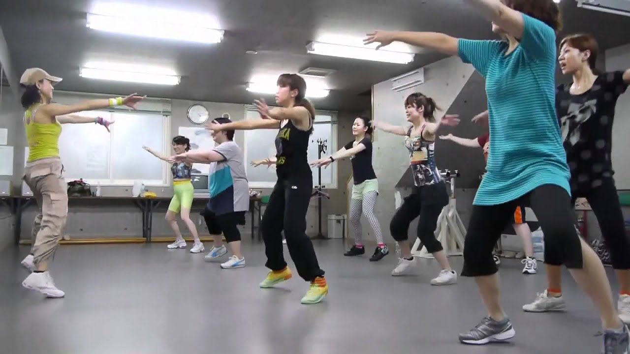 Yuka nakabo zumba lesson 2010.08.01.【再アップバージョン】.m2ts - YouTube