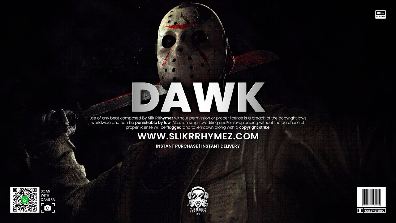 Dancehall Riddim Instrumental 2021 | "DAWK" - YouTube