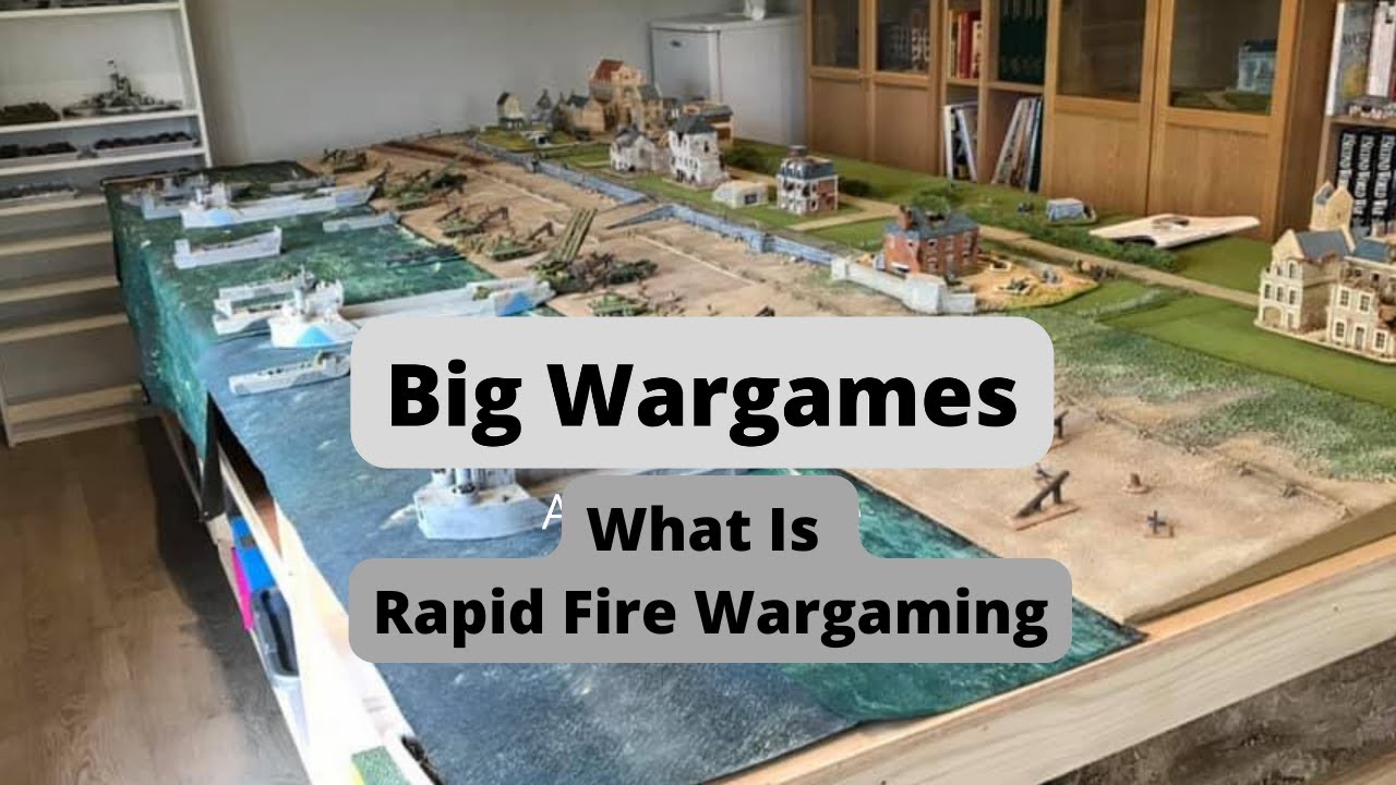 What Is Rapid Fire Wargaming - YouTube