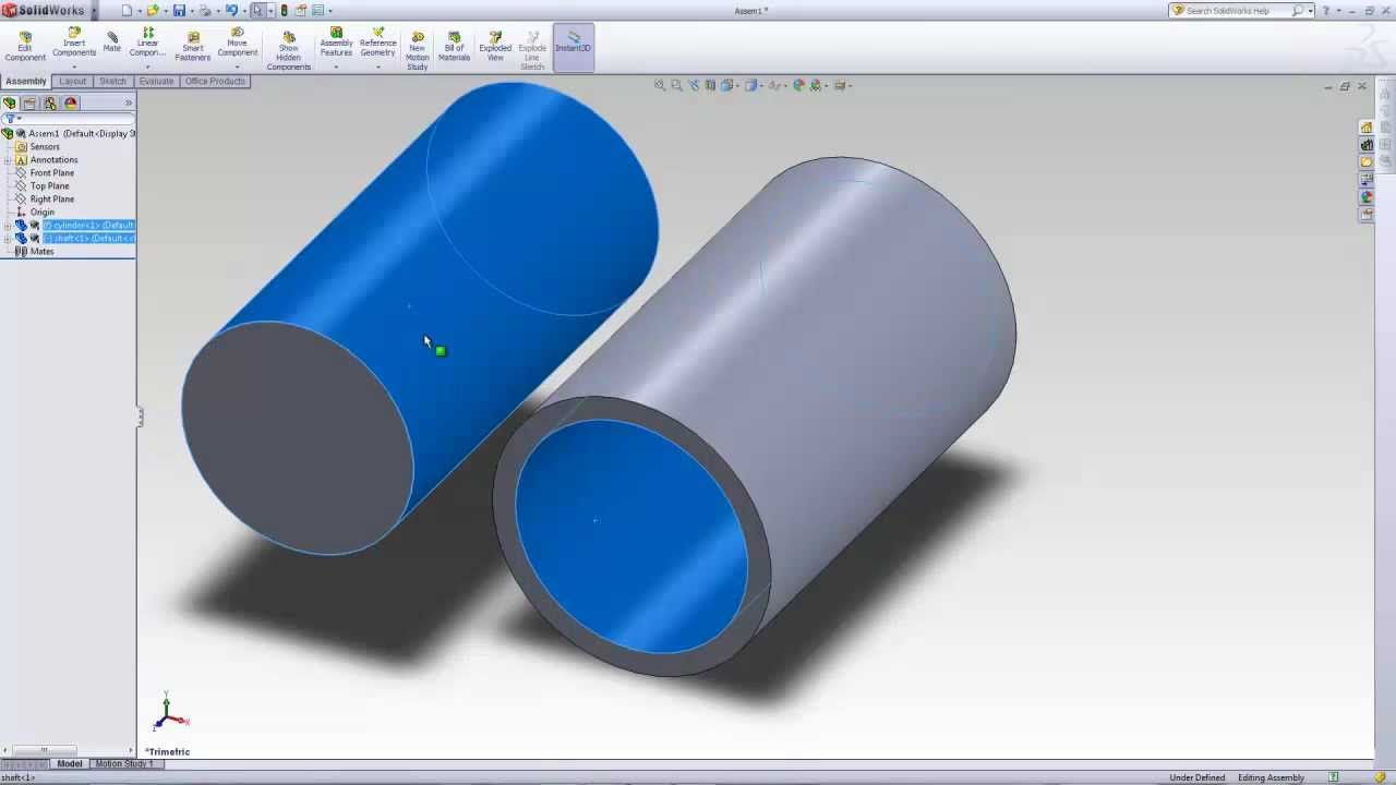 SolidWorks Basics - Working Drawings 1 of 2 - YouTube