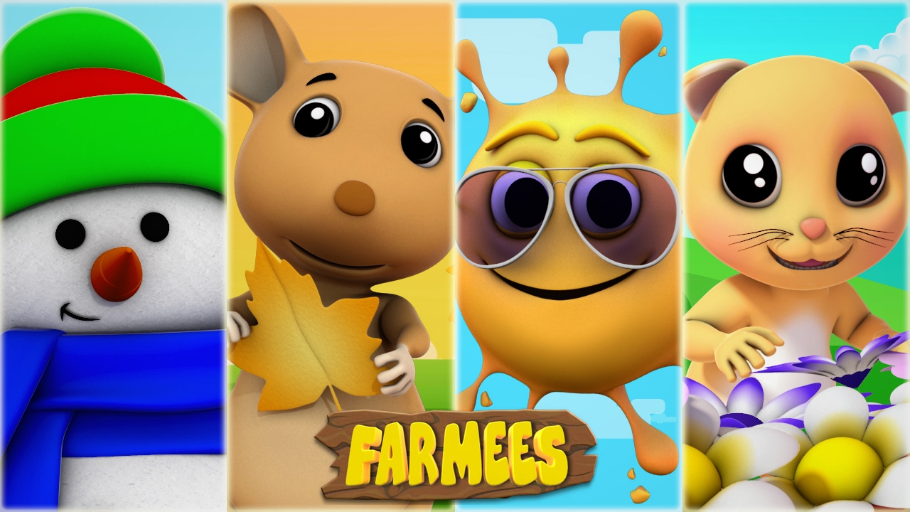 Seasons Song | Nursery Rhymes | Kids Songs | Baby Rhymes | Children ...