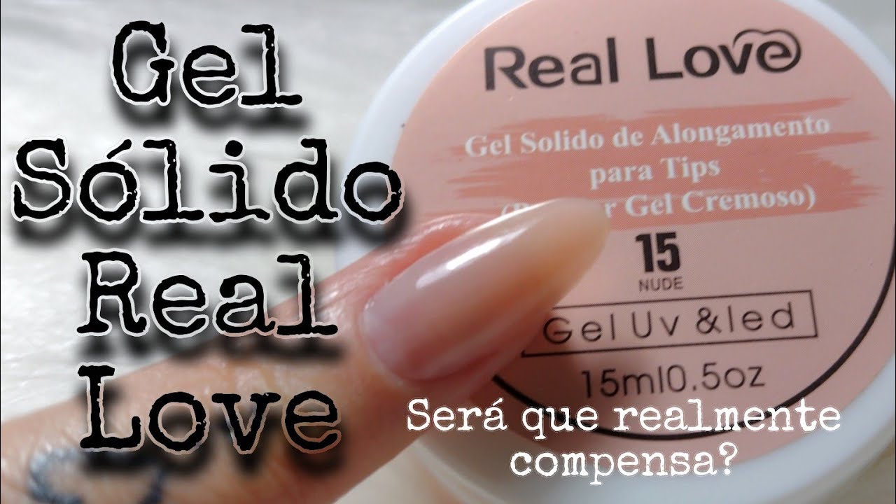 Gel Sólido Real Love! Será que presta? 🤔 - YouTube