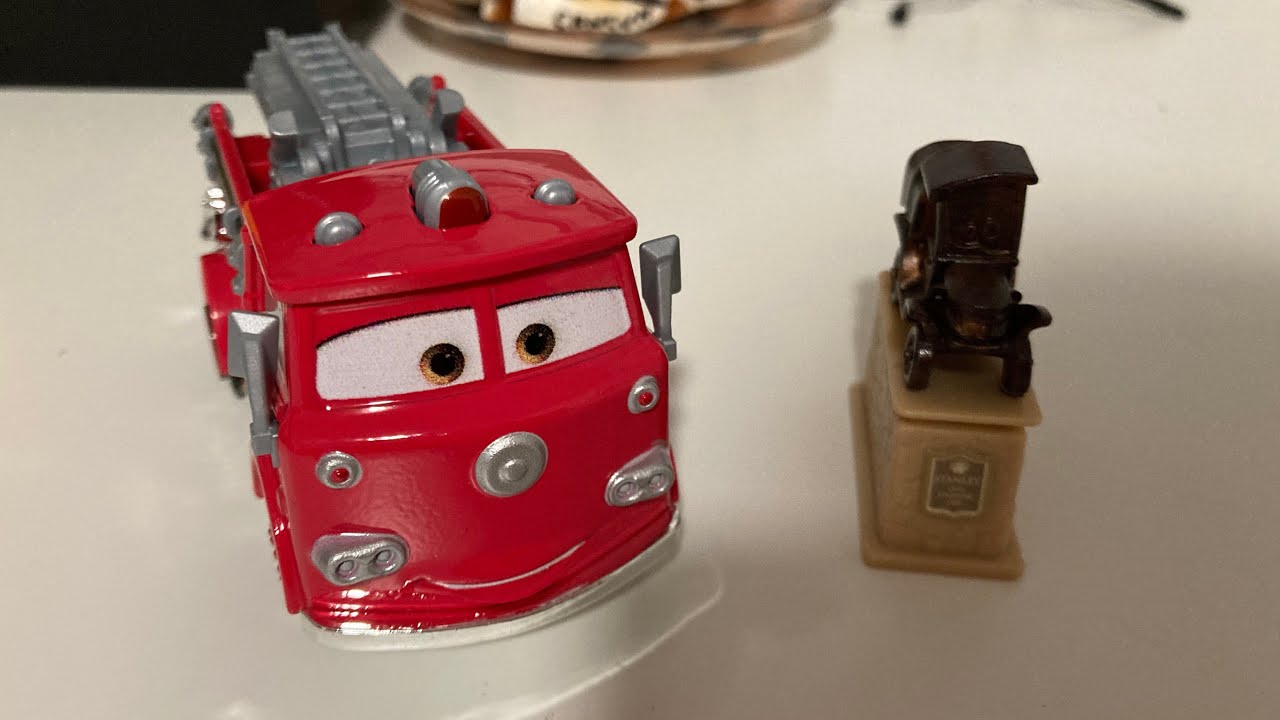 Disney Pixar Cars Red and Stanley Diecast Review - YouTube
