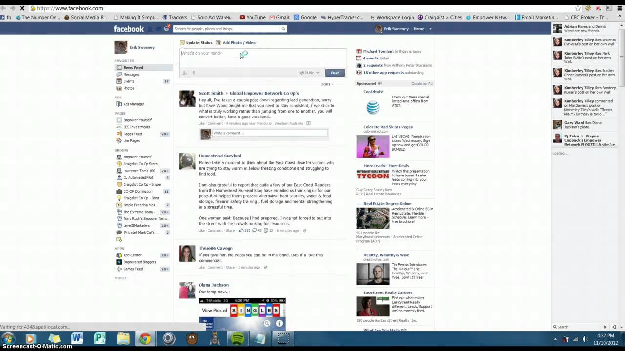 How To Use Social Media Bar - YouTube