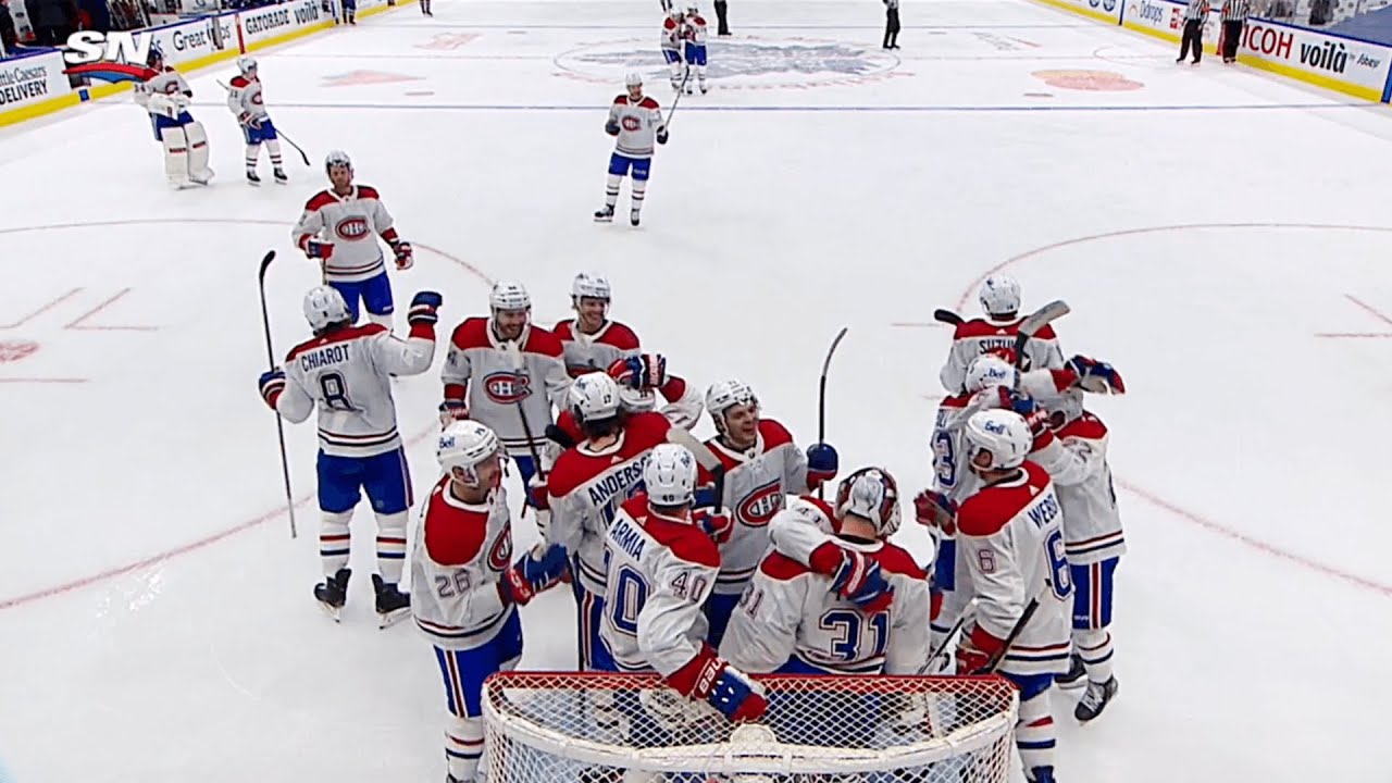NHL Final Minute - Montreal Canadiens Beat Toronto Maple Leafs In 7 ...